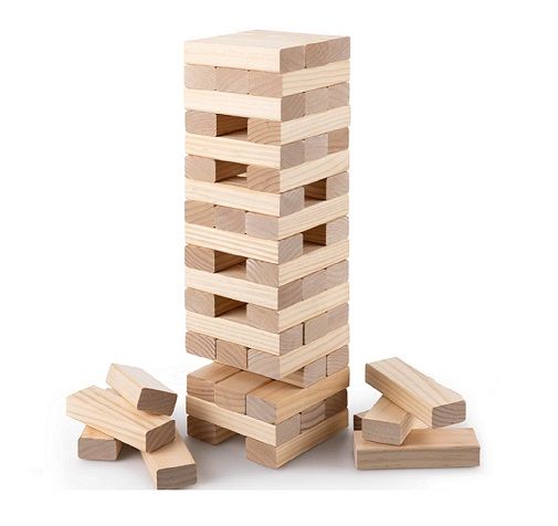 Wooden Stack N Fall - Atlantic Trampolines